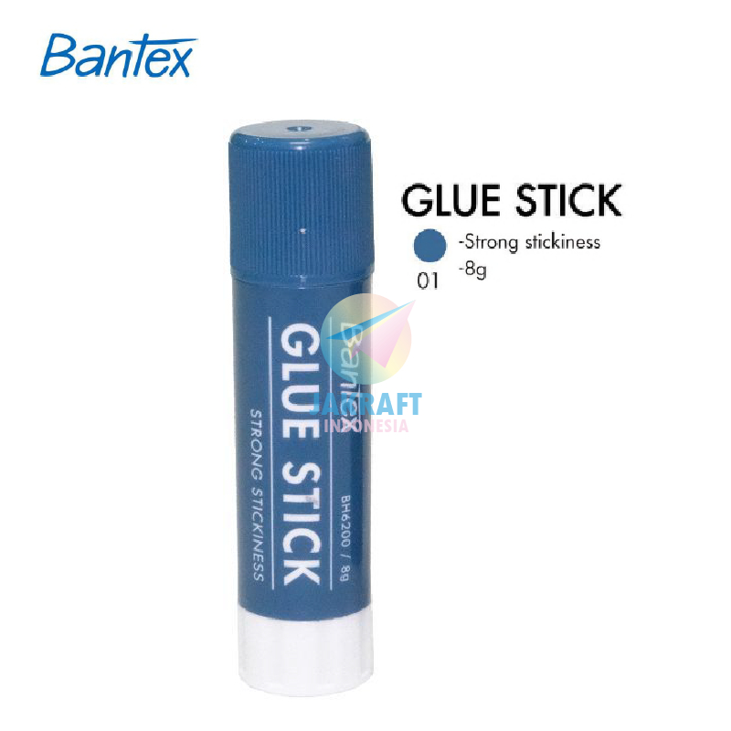 Jual (1 Pcs) Glue Stick 8Gr BANTEX BH6200 Lem Kertas Stik Putar Kecil 8 ...