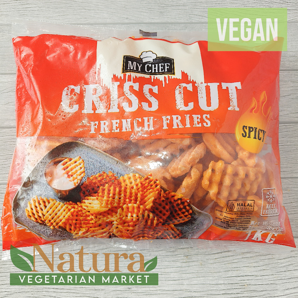 Jual My Chef French Fries Kentang Goreng 1 Kg Vegetarian Vegan | Shopee Indonesia