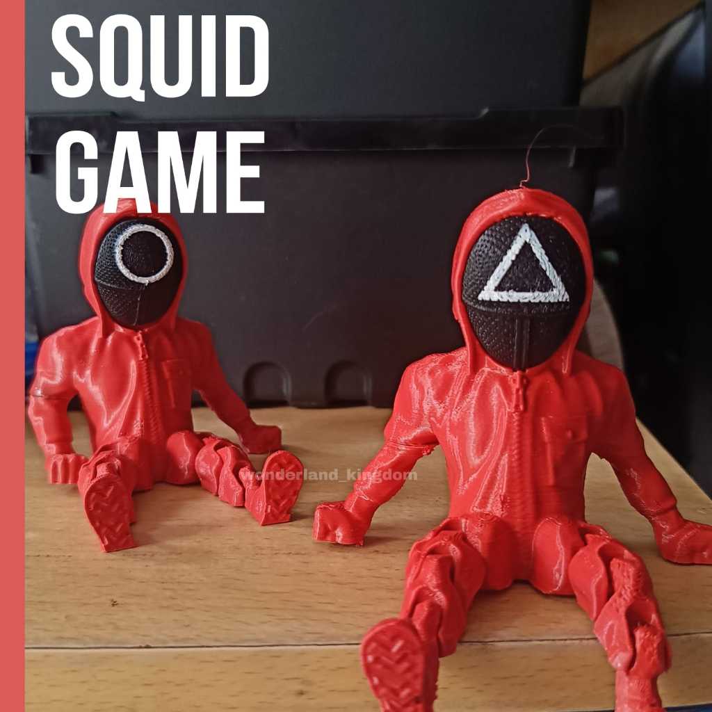 Jual FIGURE SQUID GAME LUCU TOPPER KUE TENTARA SQUID GAME | Shopee ...