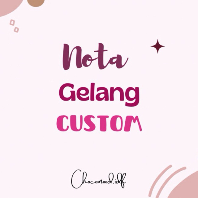 Jual Nota Serba Custom | Shopee Indonesia