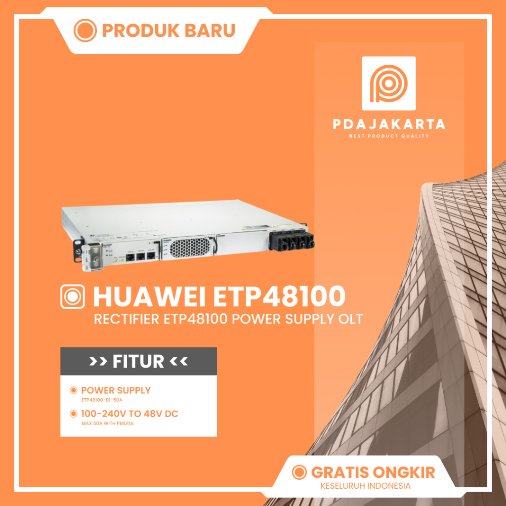 Jual Power Supply OLT RECTIFIER ETP48100 Huawei ETP48100-B1-50A ...