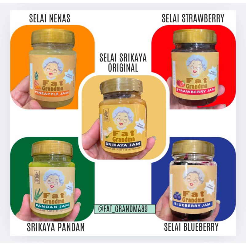 Jual HALAL Selai Kaya Srikaya Medan Selai Pandan Selai Strawbery ...