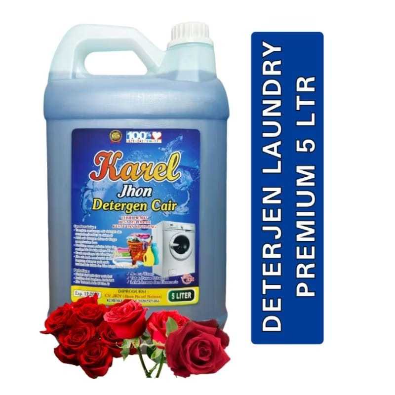 Jual DETERJEN CAIR LAUNDRY 5 LITER VERSI DETERGEN MATIC BIRU | Shopee ...