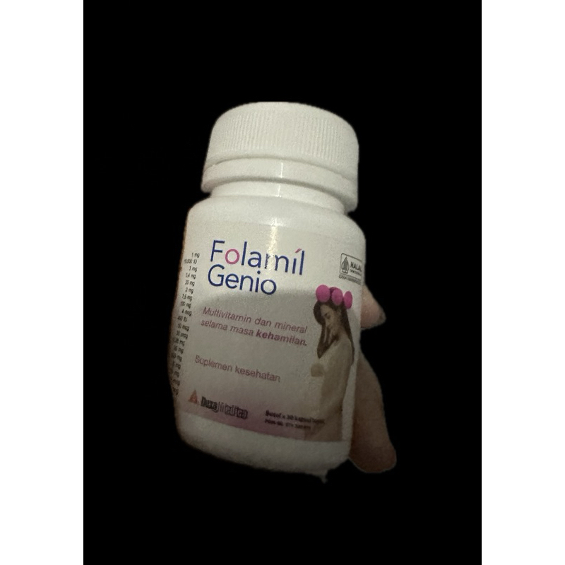 Jual folamil Genio Multivitamin dan Mineral Kefaahan | Shopee Indonesia