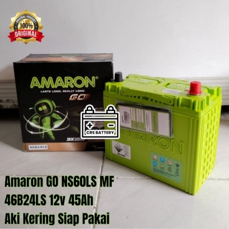 Jual Aki Mobil Honda Civic New, Accord, Stream, HRV Amaron GO NS60LS 46B24LS | Shopee Indonesia