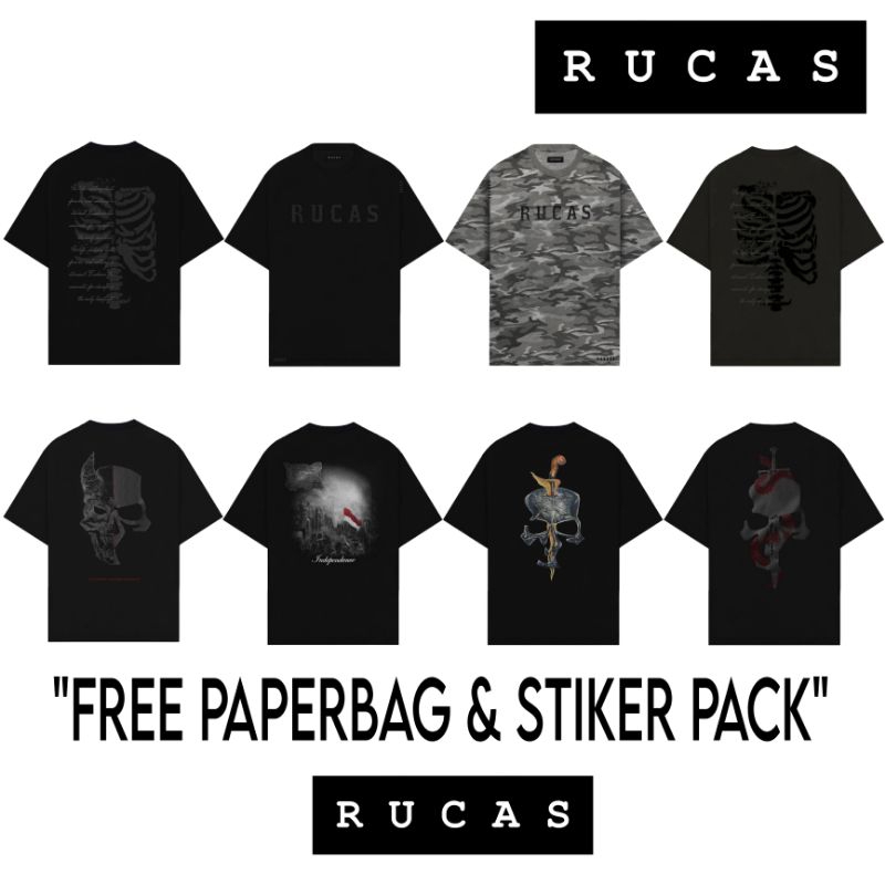 Jual [ORIGINAL] RUCAS TSHIRT COLLECTION / RUCAS Tee Sadikin Pard ART 2 ...