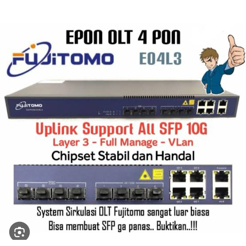 Jual FUJITOMO OLT ORIGINAL BRAND | Shopee Indonesia