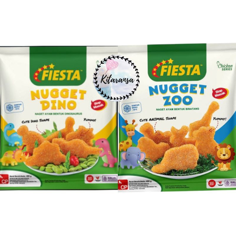 Jual Fiesta Chicken Nugget Dino/Fiesta Dino/Chicken Nugget/Nugget/Chicken Nugget Dino/Fiesta Zoo ...