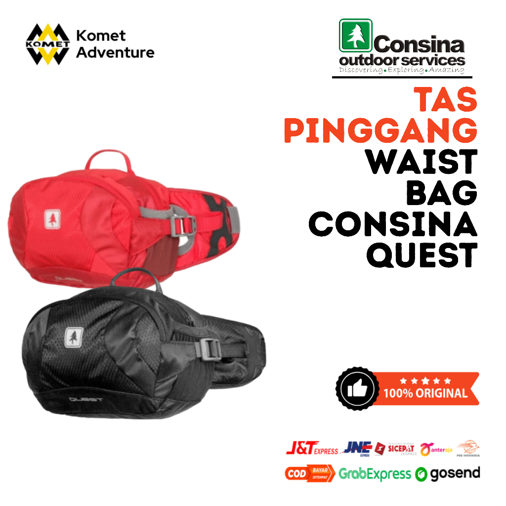 Jual Tas Pinggang Waist Bag Consina Quest | Shopee Indonesia