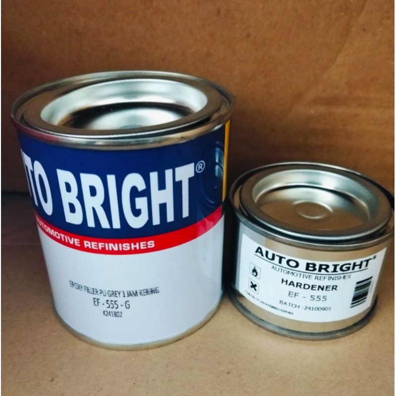 Jual Epoxy Auto Bright Filler PU EP-555-G Epoxy Abu2 250g | Shopee ...