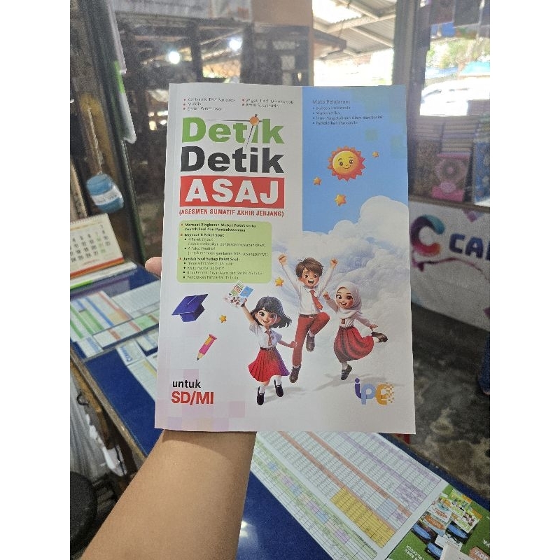 Jual BUKU DETIK DETIK SD TKA / ASAJ ASESMEN SUMATIF AKHIR JENJANG UNTUK ...