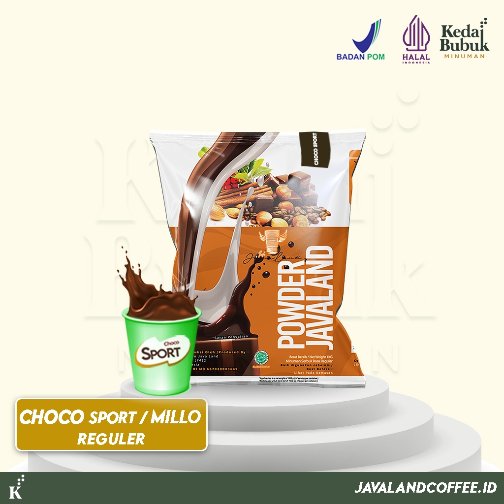 Jual Javaland Bubuk Minuman Rasa Choco Sport / Coklat Malt 1Kg ...