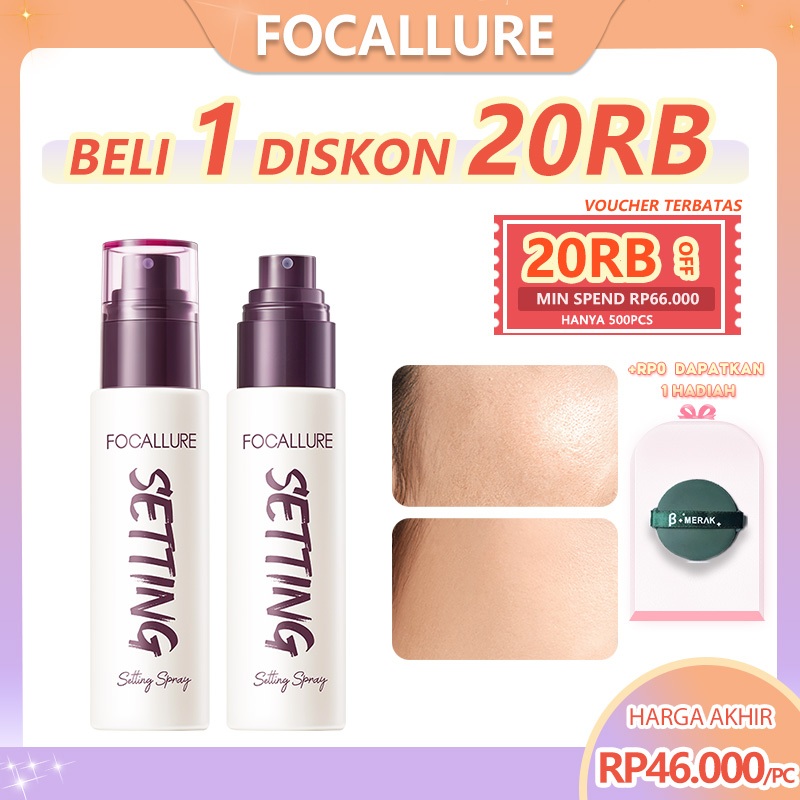 Jual Focallure #PerfectLock Hydrating Oil-control Matte Makeup Setting ...