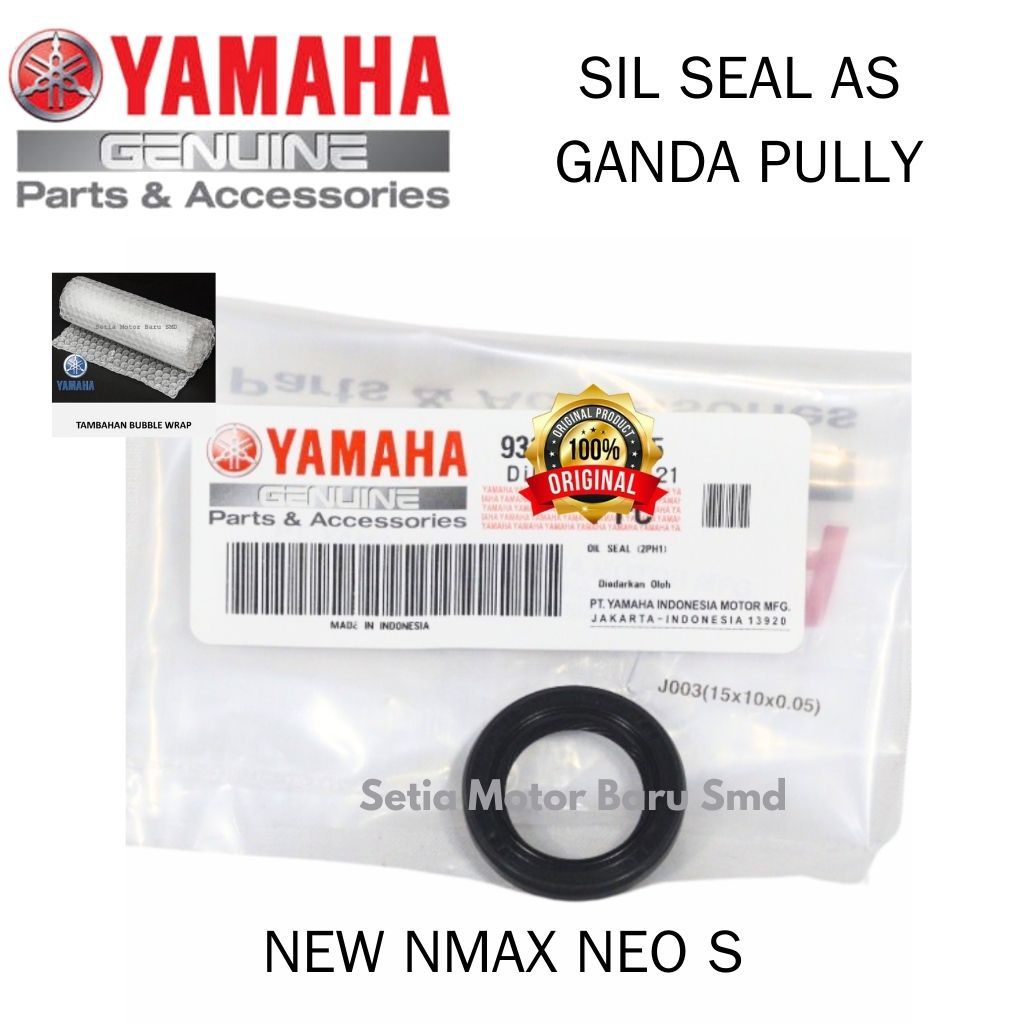 Jual Sil Oil Seal As Ganda Puli Pully New Nmax N Max Neo S Asli ...