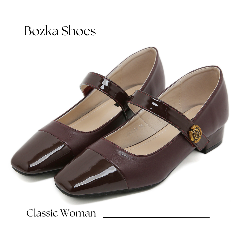 Jual Bozka sepatu wanita classic formal Fujita 3 cm heels Shoes ...