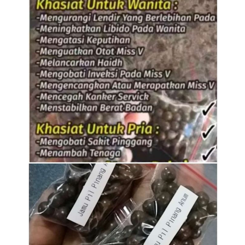 Jual Jamu Pil Pinang Anum | Shopee Indonesia