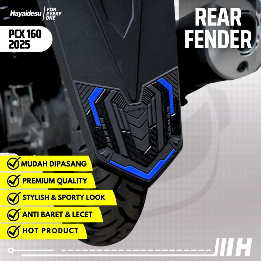 Jual Hayaidesu Honda PCX 160 2025 (CBS/ABS/RoadSync) Body Protector ...