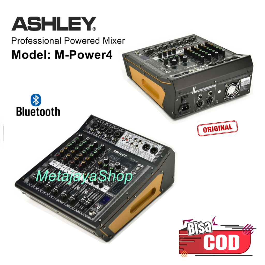Jual Power Mixer Ashley M-Power4 mixer power ashley 4ch m power 4 - Mpower4 | Shopee Indonesia