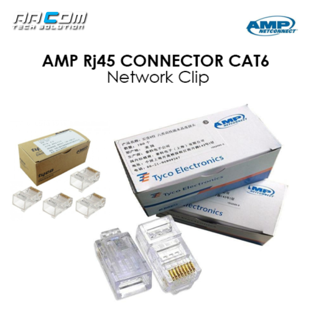 Jual KONEKTOR RJ45 AMP TYCO ELECTRONIC BOX | Shopee Indonesia