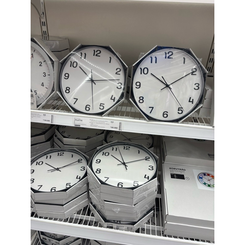 Jual ikea pluttis jam dinding 28cm | Shopee Indonesia