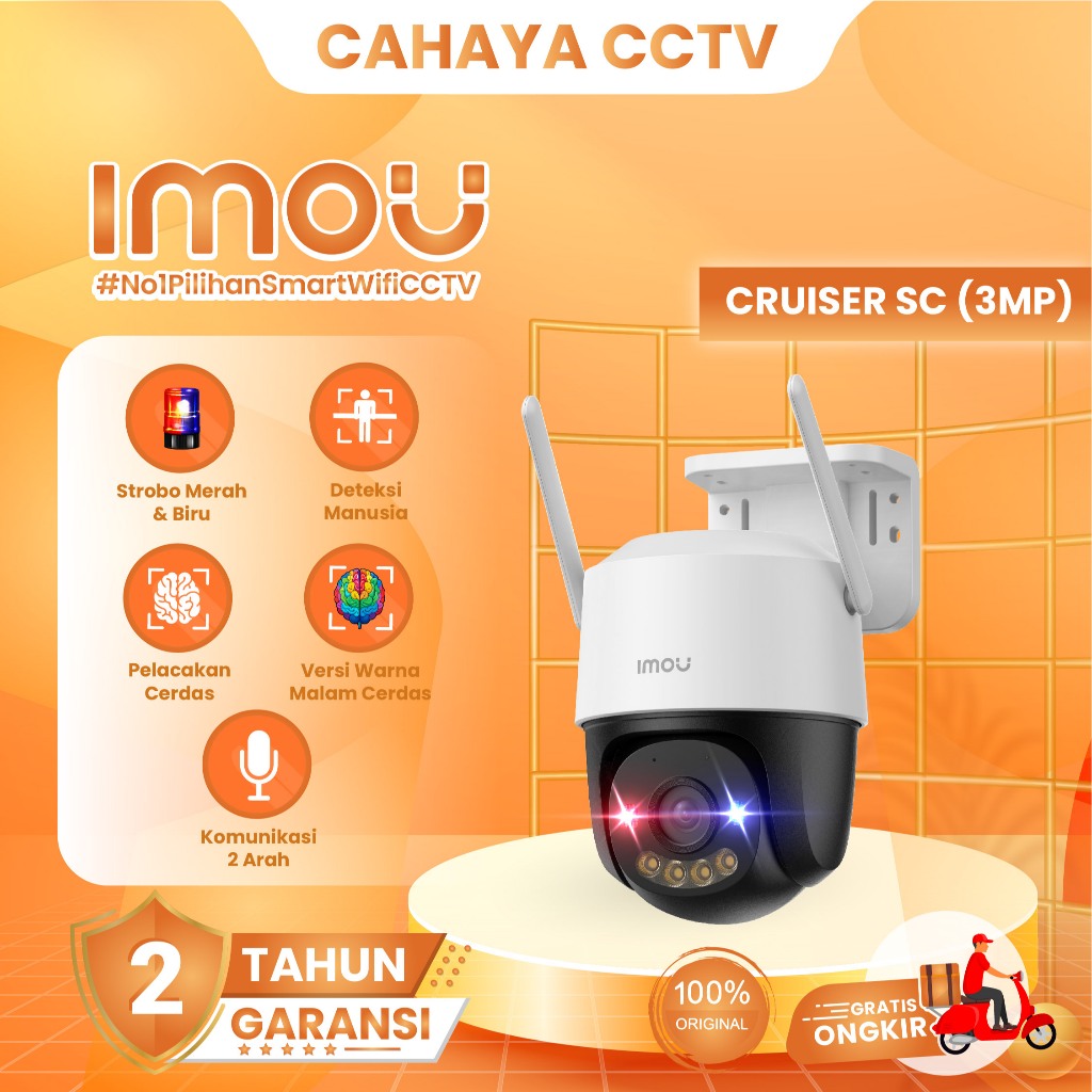Jual IMOU Cruiser SC 3MP / 5MP Smart IP Camera CCTV Wi-Fi Outdoor (Pan ...