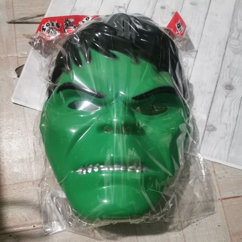 Jual Topeng hulk avenger hijau superhero mask kingkong besar ijo ...
