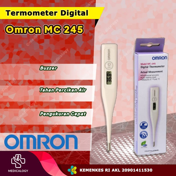 Jual Omron MC-245 Termometer Digital | Shopee Indonesia