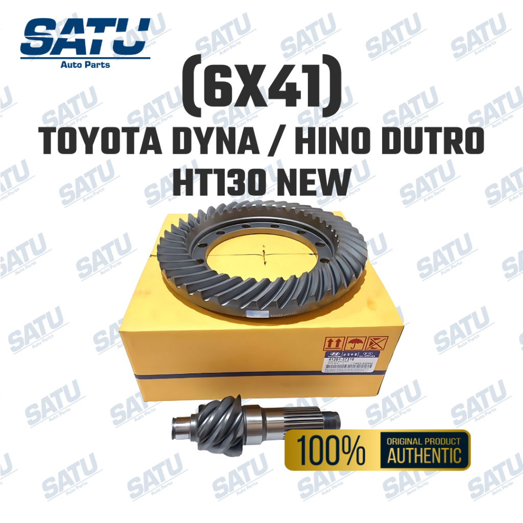 Jual GEAR SET / CROWN WHEEL PINION (6X41) TOYOTA DYNA / HINO DUTRO ...