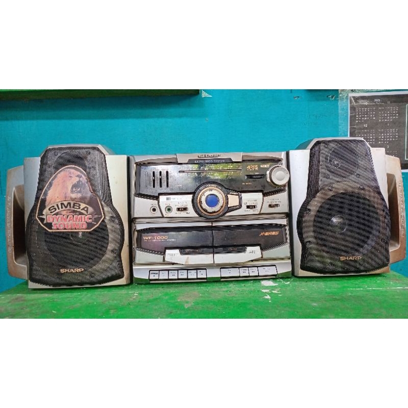 Jual TAPE SHARP SIMBA WF-1000 - DINAMIC SOUND | Shopee Indonesia