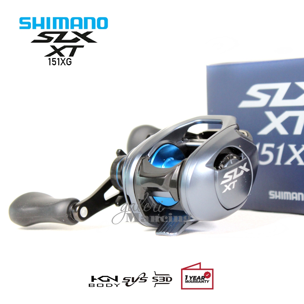 Jual Reel Shimano Bait Casting SLX XT 151 XG 151 HG New Product 2024 Full Metal Body || SVS ...