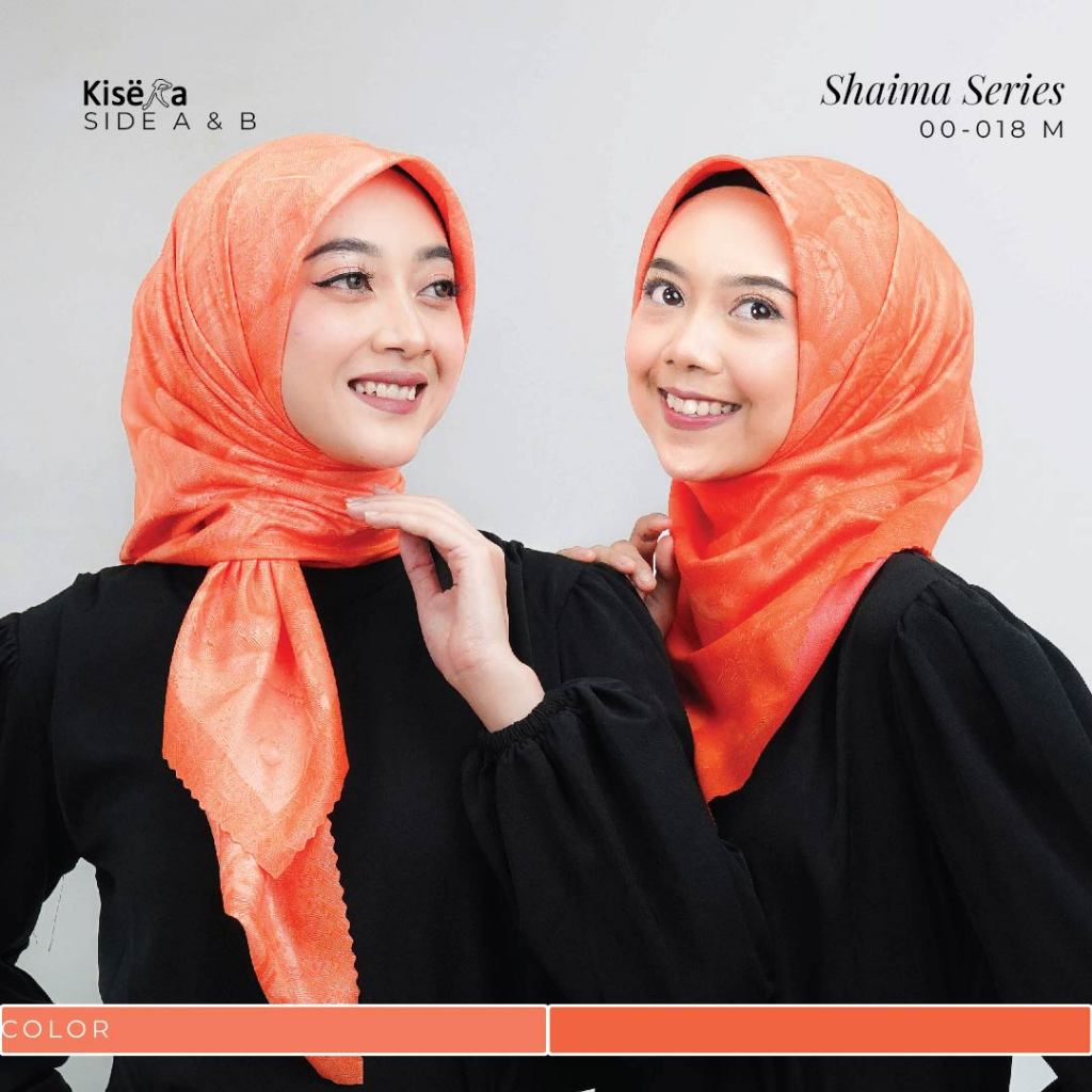 Jual Kisera Official | Shaima 018 M | Voal | Satu Kerudung Empat Warna ...