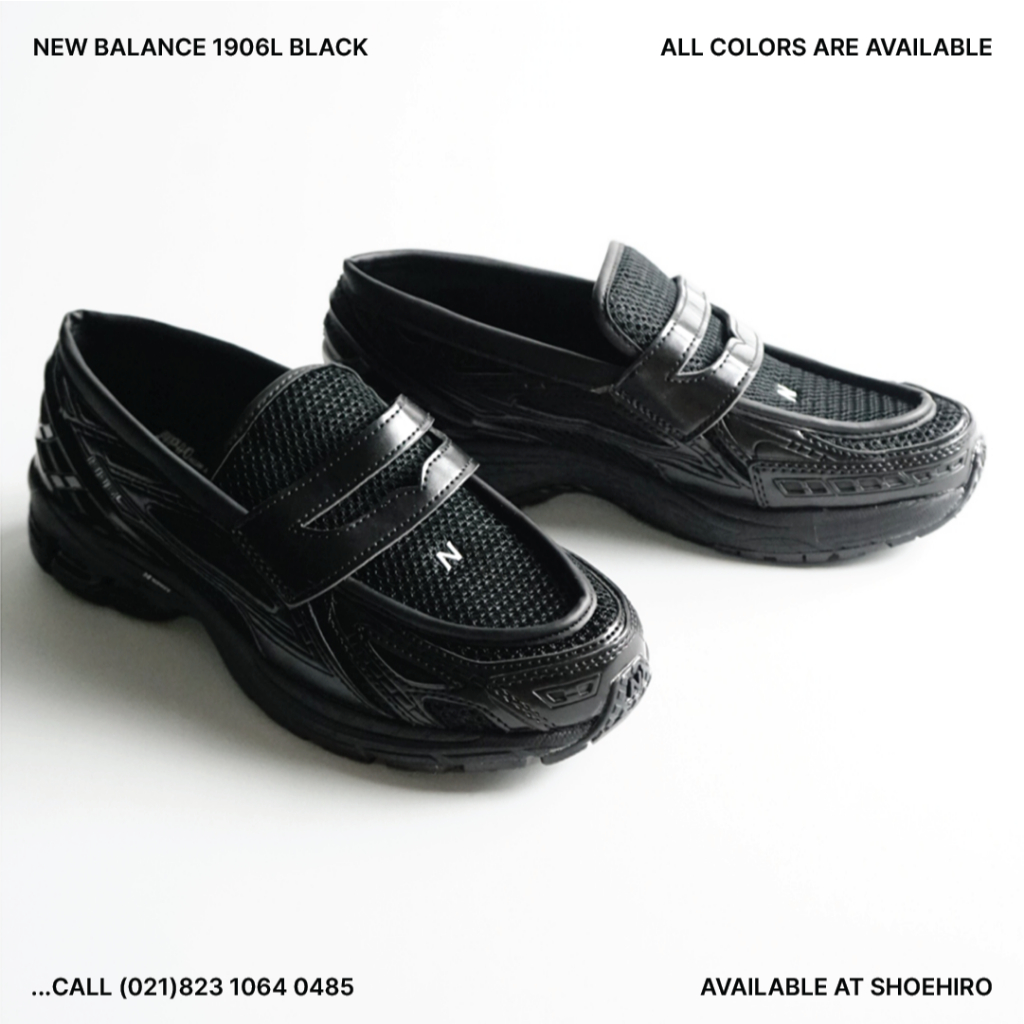 Jual SHOEHIRO - NB 1906L BLACK | Shopee Indonesia