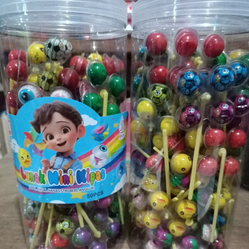 Jual Permen Lunak Bulat Mini Kipas | Shopee Indonesia