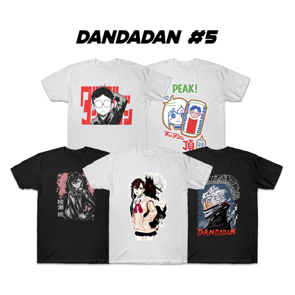 Jual MTHN Kaos Anime Dandadan 05 Okarun Momo Ayase Turbo Granny Ken ...