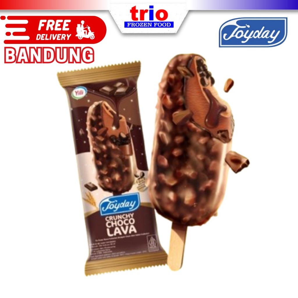 Jual JOYDAY CRUNCHY CHOCO LAVA ICE CREAM / ES KRIM | Shopee Indonesia