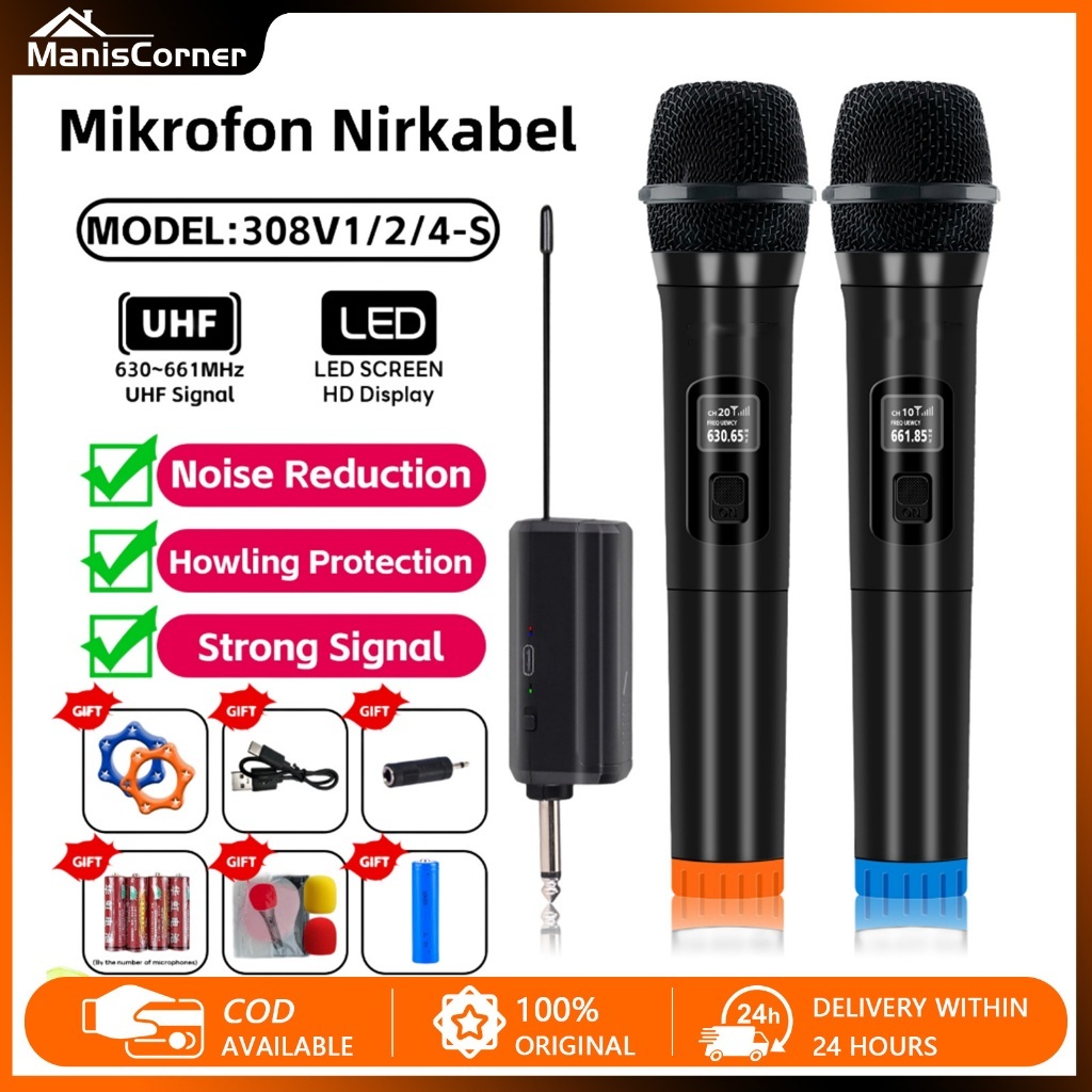 Jual Mikrofon Nirkabel Mic Wireless Bluetooth Mikrofon Nirkabel ...