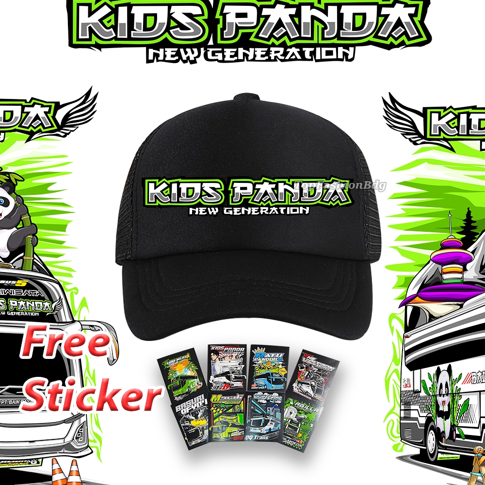 Jual Topi Anak Bus KIDS PANDA NEW JETBUS 5 Topi Anak Lak-Laki Vektor ...