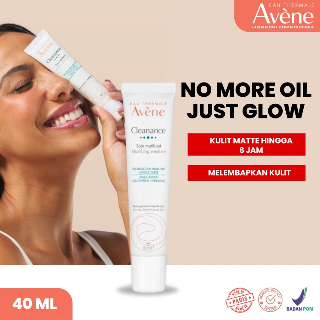 Jual AVENE CLEANANCE MATTIFYING EMULSION 40ML / PELEMBAB KULIT ...
