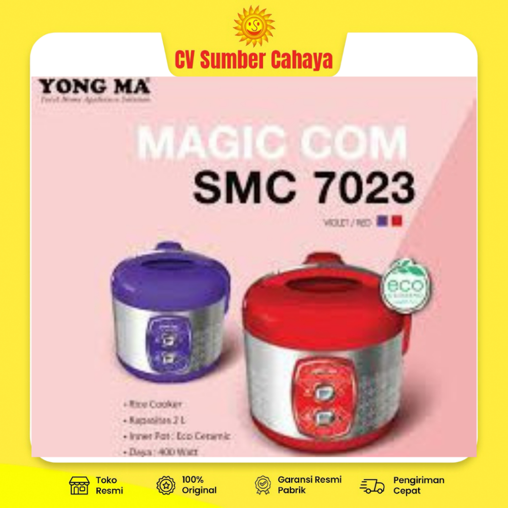 Jual MAGIC COM 3in1 2L YONGMA SMC 7023 / YMC 702 / SMC7023 | Shopee ...