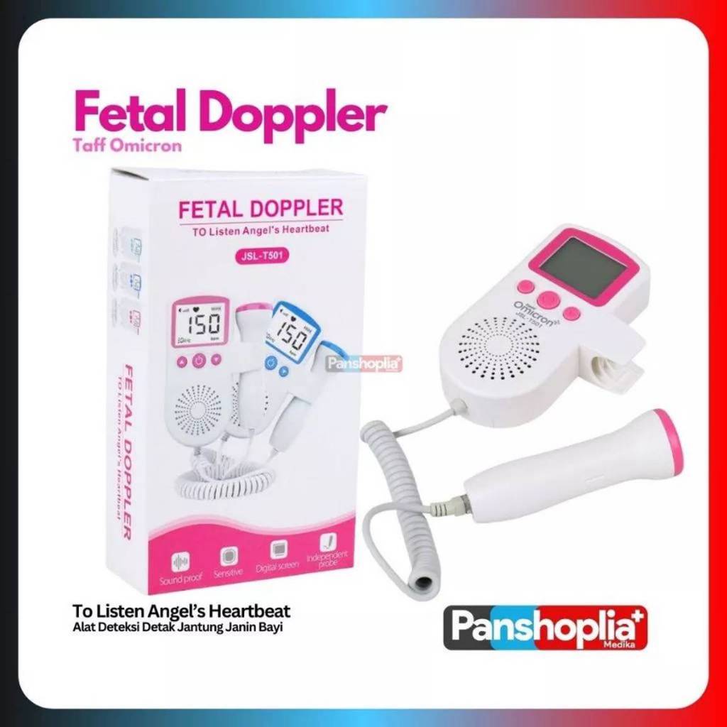 Jual Fetal Doppler JSL-T501 Alat USG Janin Alat Pendekteksi Detak ...