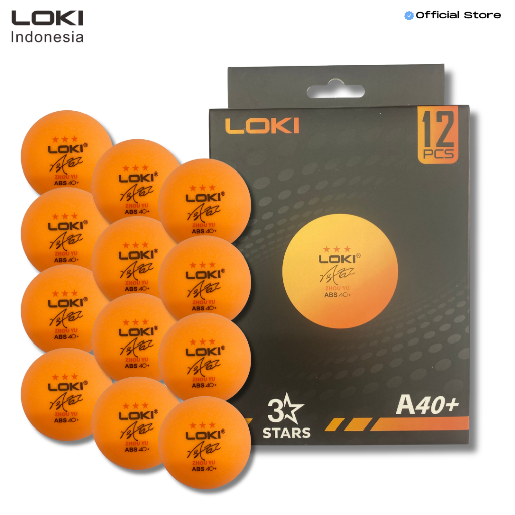 Jual LOKI 3 STARS Orange Pingpong Ball - Table tennis | Shopee Indonesia