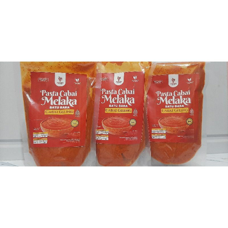 Jual Pasta Cabai Melaka (free pestisida- pedas- higienis)(bumbu medan ...