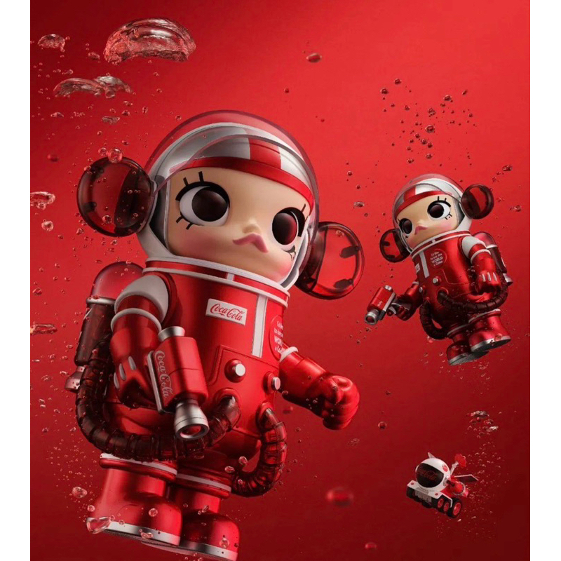 Jual Pop Mart Mega Space Molly Coca Cola 400% Collection Figure Koleksi ...