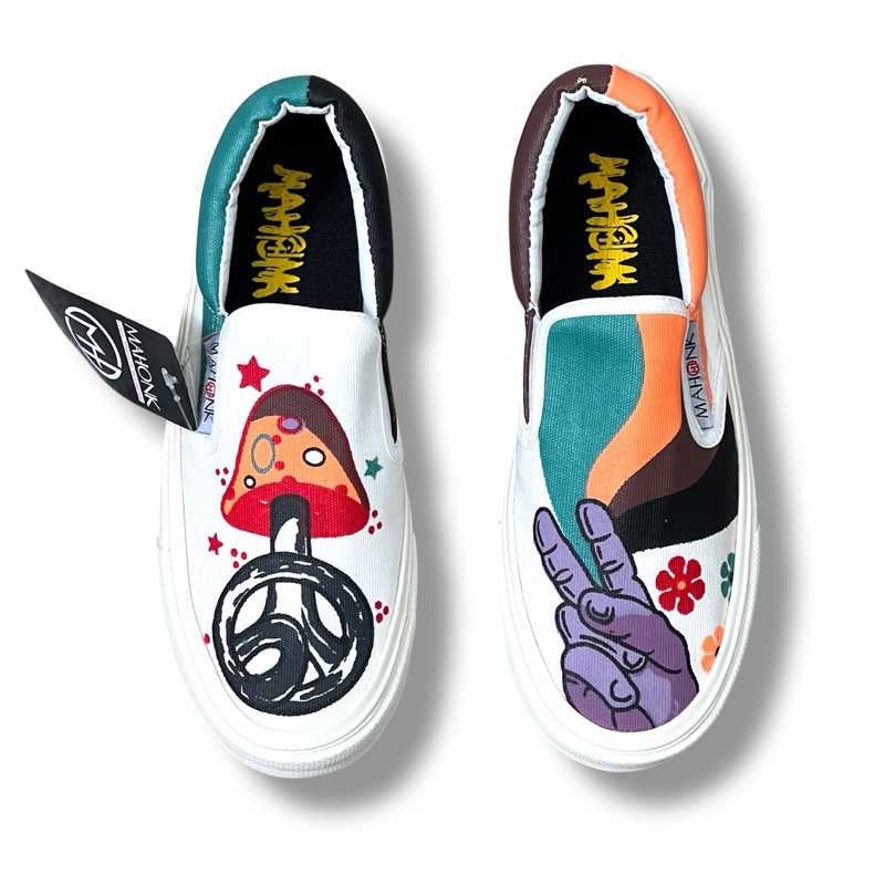 Jual SEPATU MAHONK - Slip On Japic Sneakers Casual Pria Wanita Original ...
