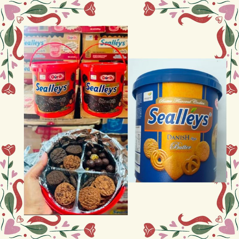 Jual Sealley Biskuit Timba Cookies / Chocolate Balls & Danish Style ...