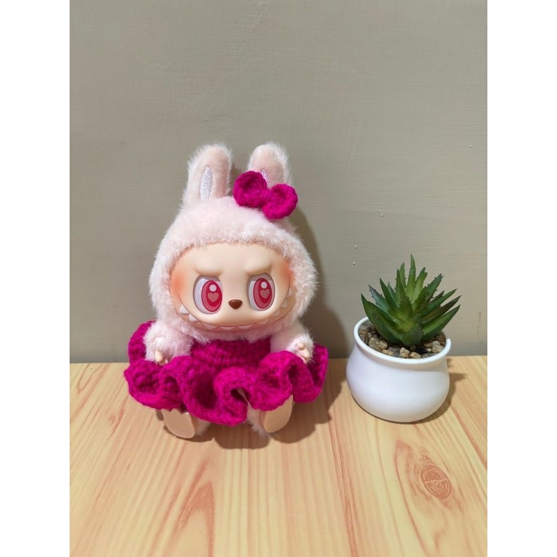 Jual READYSTOCK Outfit Labubu V2 Have A Seat | Baju Labubu | Dress ...