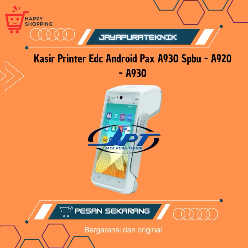 Jual Kasir Printer Edc Android Pax A930 Spbu - A920 - A930 | Shopee Indonesia