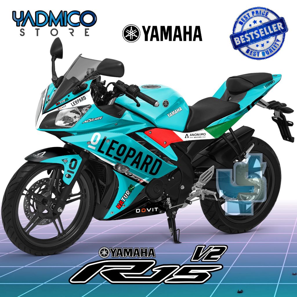 Jual Decal R15 V2 - Stiker Motor R15 V2 Full Body - Dekal Yamaha R15 ...