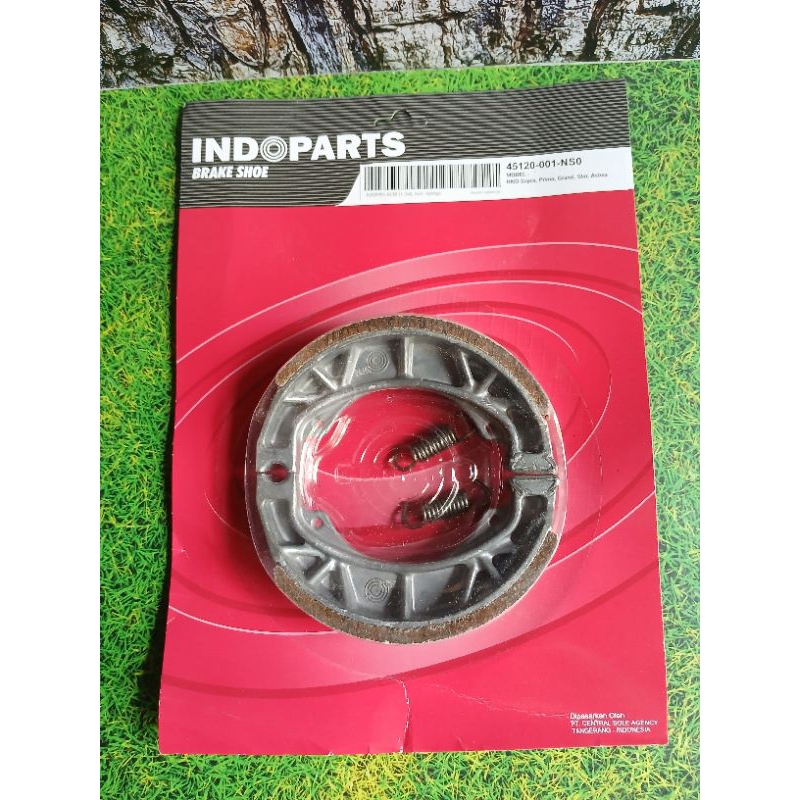 Jual BRAKE SHOE / KAMPAS REM TROMOL / HND 45120-001-NS0 : SUPRA , PRIMA ...