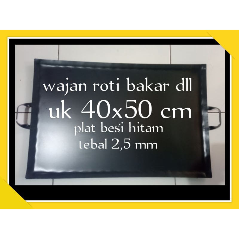 Jual Wajan Roti Bakar Pembakaran Penggorengan Pemanggangan plat Baja ...